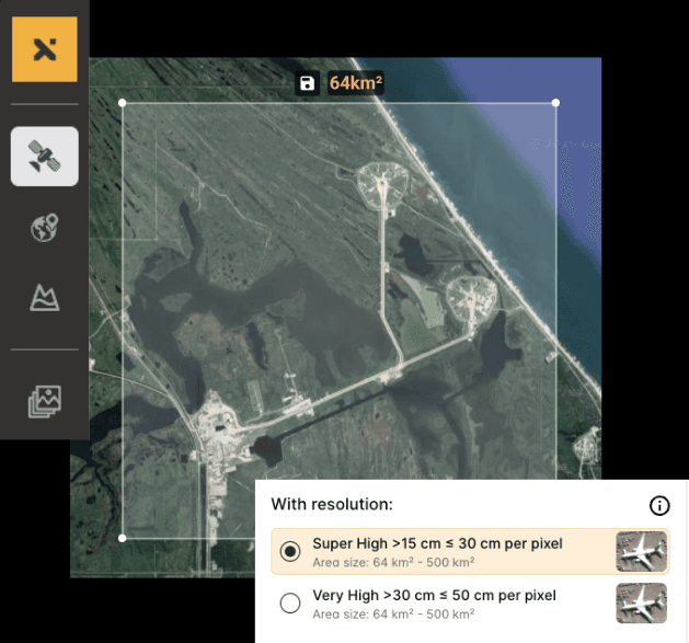 Vantor (Maxar) Satellite & Geospatial Data on SkyFi